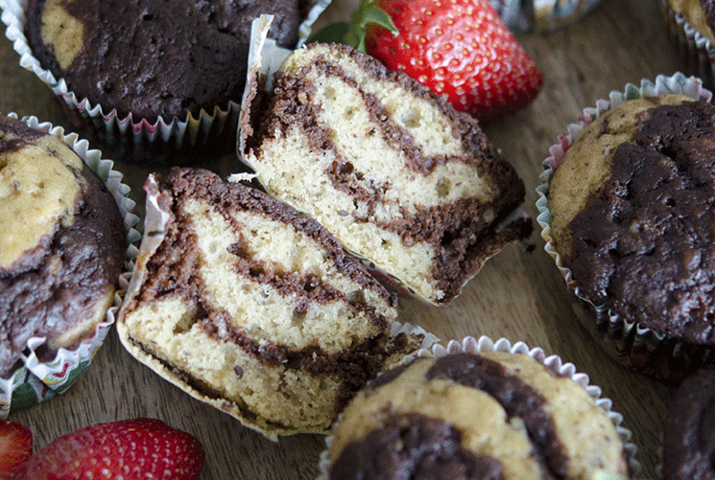 Mramorni mafini - Santamed